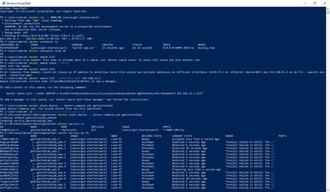 windows fail to start tasks services in docker swarm