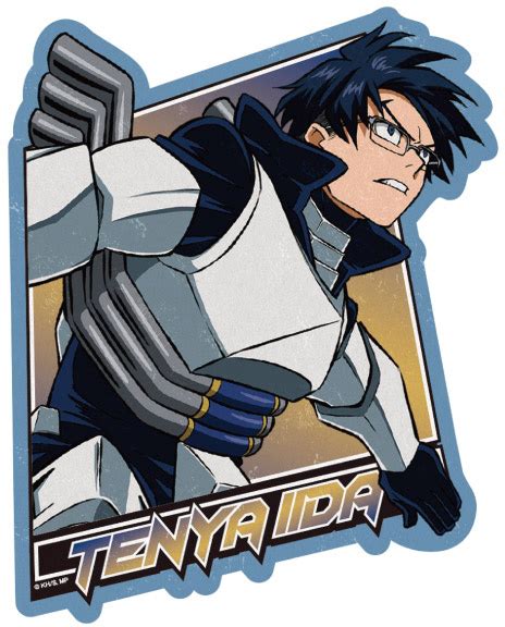 My Hero Academia Travel Sticker Action2 4 Tenya Iida