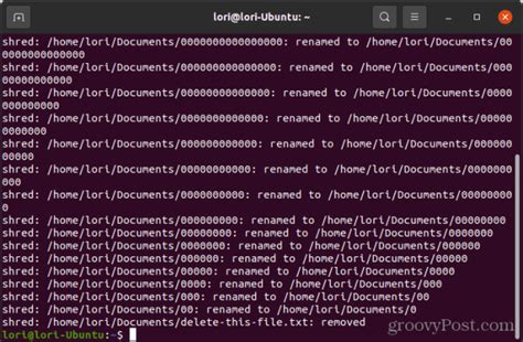 how to securely delete files in linux