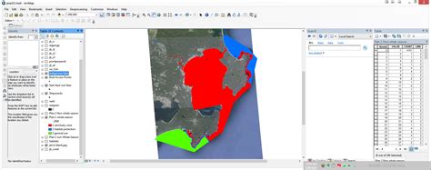 arcmap creating a buffer in a raster layer geographic information