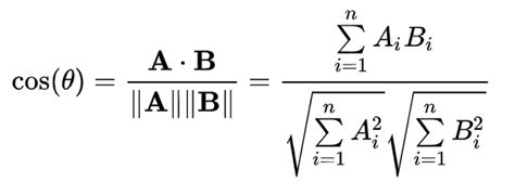 cosine similarity how does it measure the similarity maths behind and
