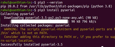 linux serial port communication with arduino using python and pyserial