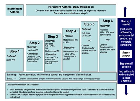 Asthma Severity And Initiating Treatment For Ages 12 Years And Older