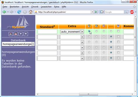 Auto Increment With Mysql In Phpmyadmin Youtube