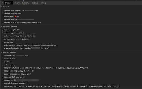 nginx auth basic 401 page does not prompt for credentials due to pwa
