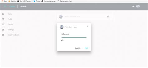simple post blog site in reactjs with source code source code and projects