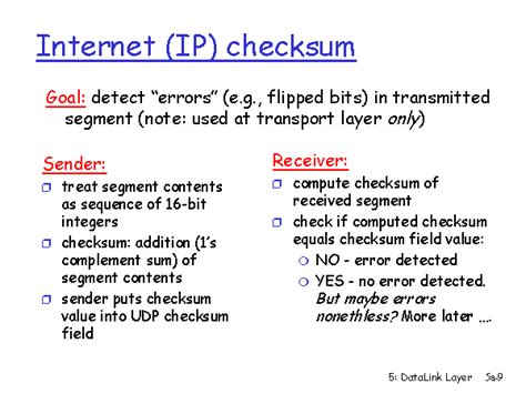 internet ip checksum