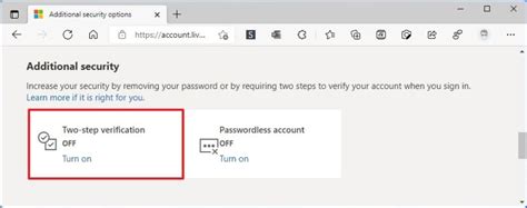 How To Enable Two Step Verification On Microsoft Account Pureinfotech