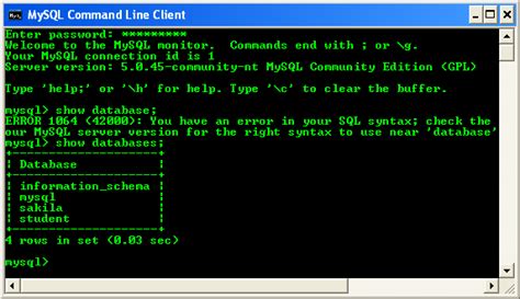 setting up mysql database on windows xp pro for snort logging