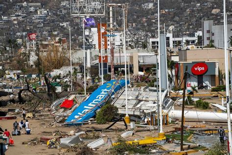 México Huracán Otis Rompe Récords Y Deja Devastación
