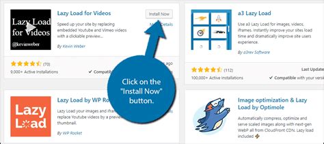 how to set lazy load for video in wordpress greengeeks