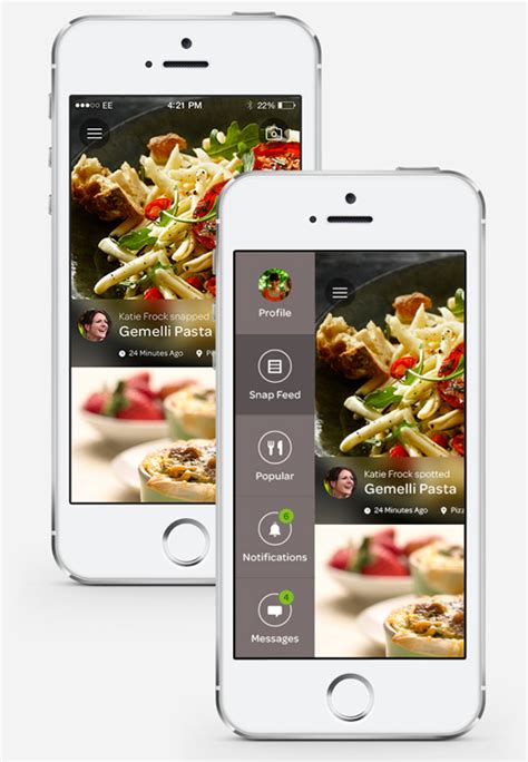 30 tasty food mobile app designs for foodies