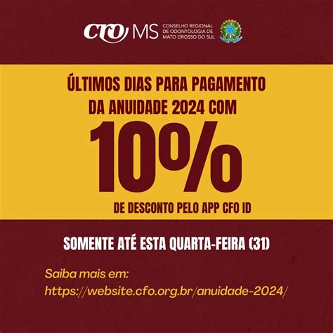 Atenção Últimos Dias Para Ter Acesso Aos 10 De Desconto No Pagamento