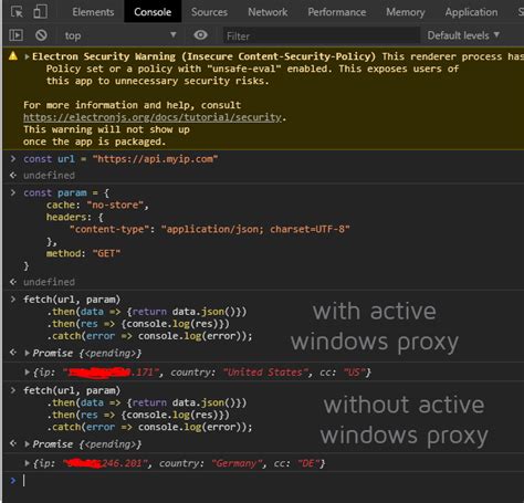 electron using system proxy in browser and renderer process stack