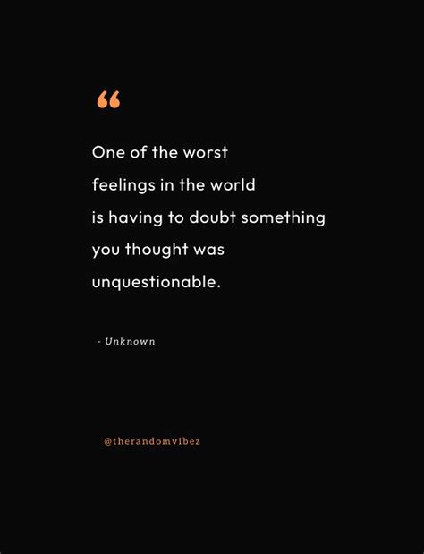 50 Doubt In Relationship Quotes To Rebuild Trust The Random Vibez
