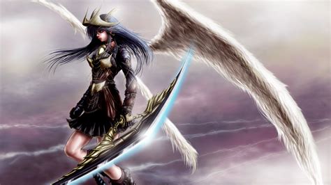 Fantasy Angel Warrior Stunning 4k Ultra Hd Wallpaper
