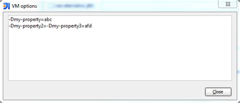 empty value to system properties in idea run debug