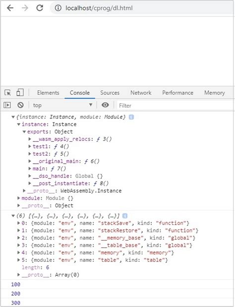 webassembly dynamic linking tutorialspoint