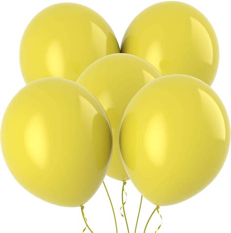 Prextex Yellow Jumbo Balloons 30 Extra Large 18 Inch Yellow Balloons