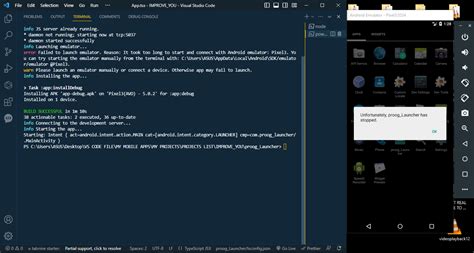 when i run npm run android or npx react native run android my