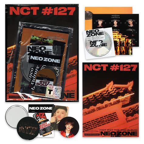 Nct 127 2nd Album Nct 127 Neo Zone Cd Photobook Folding Poster