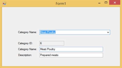 c tutorial how to populate combobox with data from database