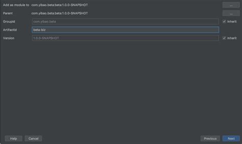 spring boot mybatis module project construction