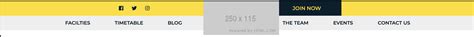 html how to create a two row navigation bar with a logo