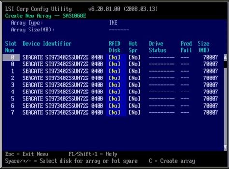 setting up hardware raid volumes with lsi and adaptec host bus adapters