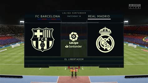 Fifa 20 Barcelona Vs Real Madrid Xbox One Ps4 Full Match Gameplay In