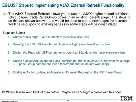 ajax event in jsf