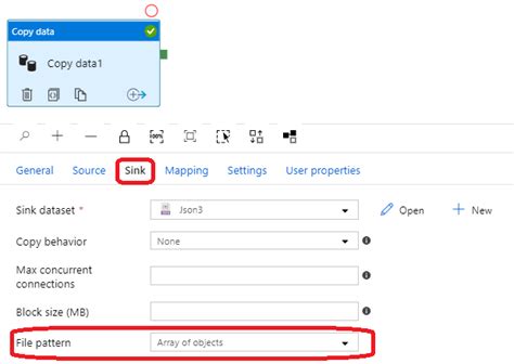 convert csv files text files pdf files into json using azure data