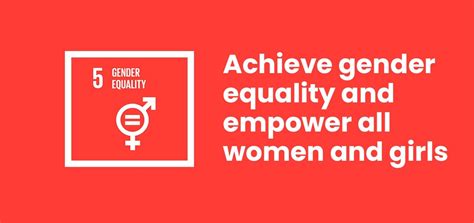 Sdg 5 Gender Equality Glec Global