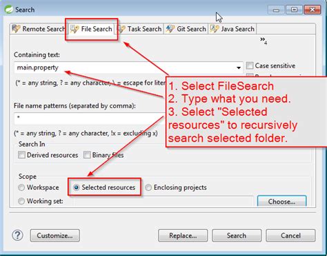 search searching in eclipse stack overflow