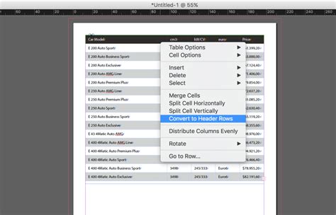 link indesign tables to excel redokun blog