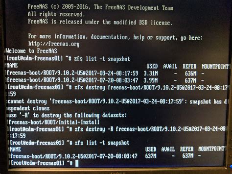 oserror [errno 28] no space left on device ixsystems community
