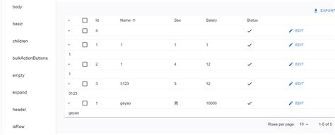 前端项目实战柒拾壹react admin material ui 踩坑 list需要datagrid中isrowexpandable设置写法