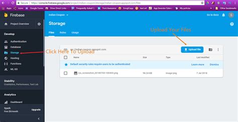how to download file from firebase and move in hidden folder guides