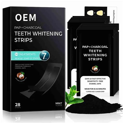 Low Moq Private Label Teeth Whitening Strips Manufacturer