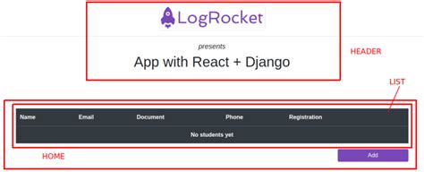 using react with django to create an app tutorial logrocket blog