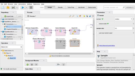 persiapan data mining dengan menggunakan rapidminer youtube