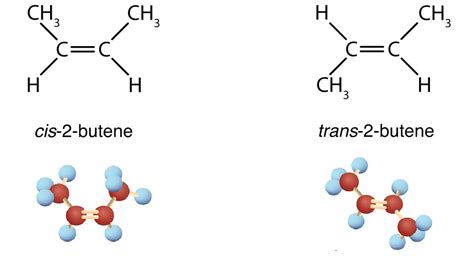 8 6 Cis Trans Isomerism In Alkenes Chemistry Libretexts