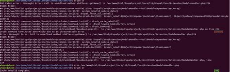 call to undefined method stdclass getpathname in core modules system