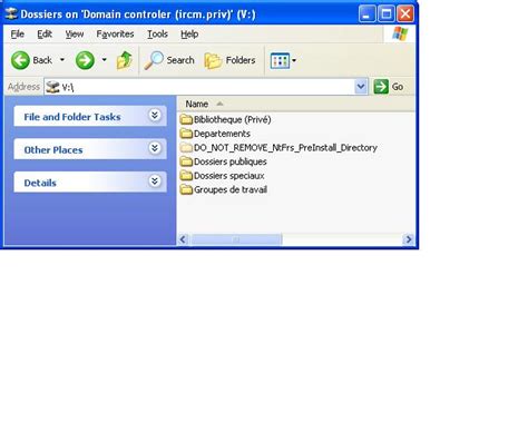 how to hide do not remove ntfrs preinstall directory folder to clients