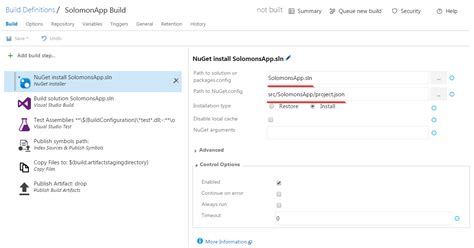 azure devops vsts build error non whitespace before first tag