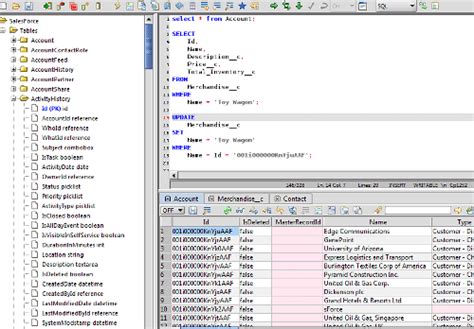 salesforce sql editor for mac windows and linux