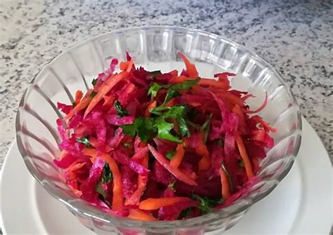 Ensalada Fresca De Remolacha Beterraga Y Zanahorias Receta De