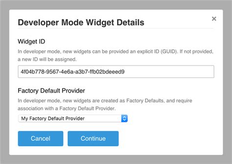 editing widgets in developer mode developer training verint