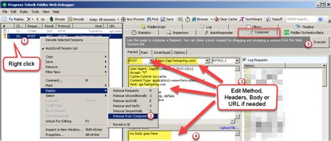tutorial how to use fiddler to analyze web requests tips