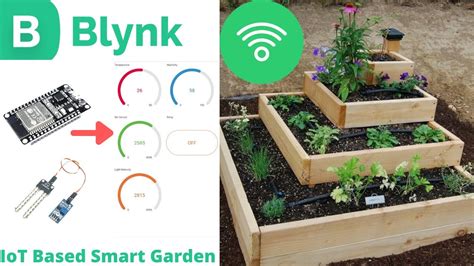 iot based smart garden monitoring system smart plant monitoring using
